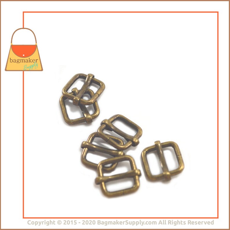 1/2 Inch Moving Bar Slide Antique Brass / Bronze Finish 18 | Etsy