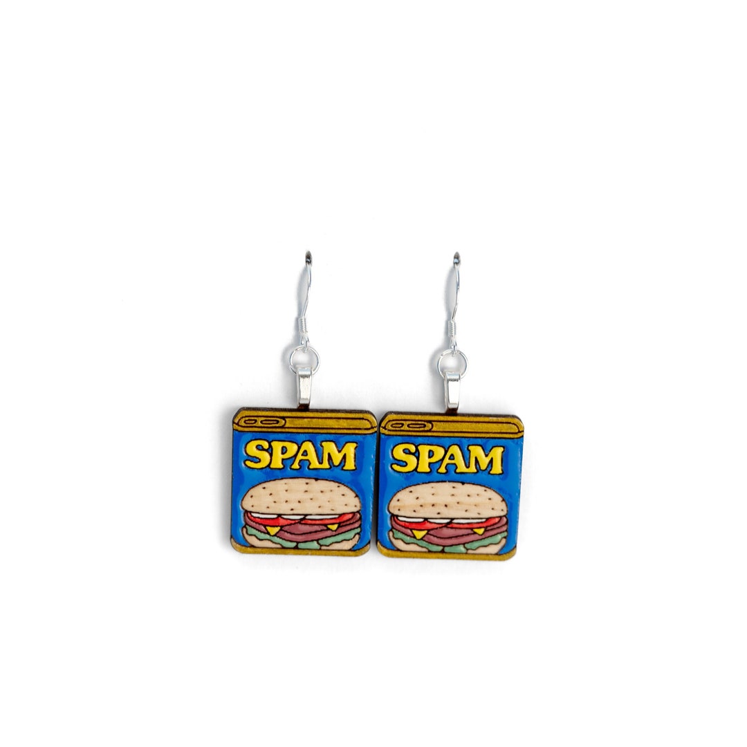 Spam Earrings - Etsy