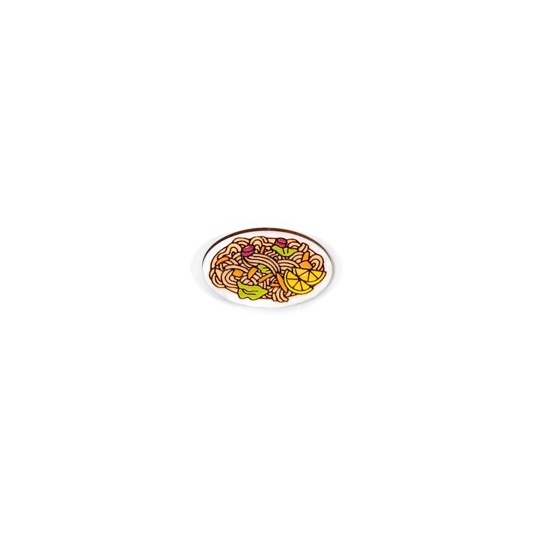 Pancit Pin, Magnet, Keychain, or Jibbitz, Handpainted © 2019 - Etsy