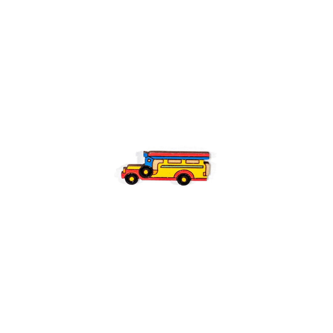 Filipino Jeepney Pin, Magnet, Keychain, or Jibbitz, Handpainted © 2019 ...