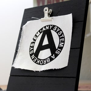 Any System - Anarchist Punk Patch | Crust | Anarcho |philosophy - Etsy