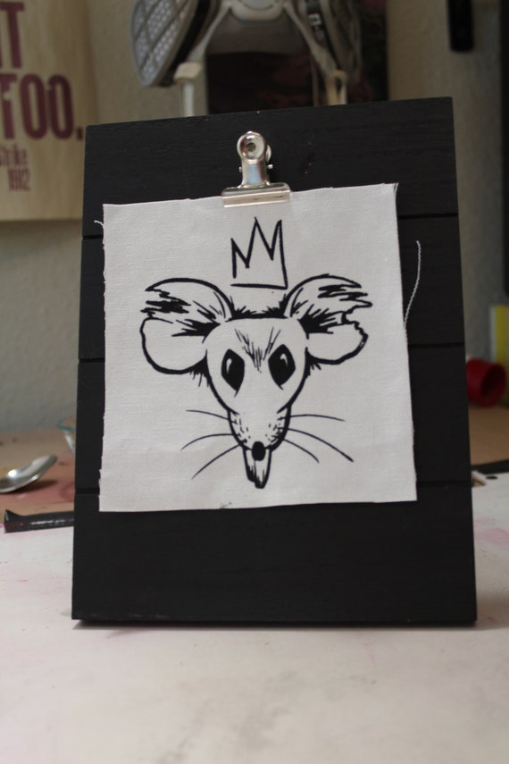 Rat King Screened Punk Patch Vermin Goth Metal | Etsy