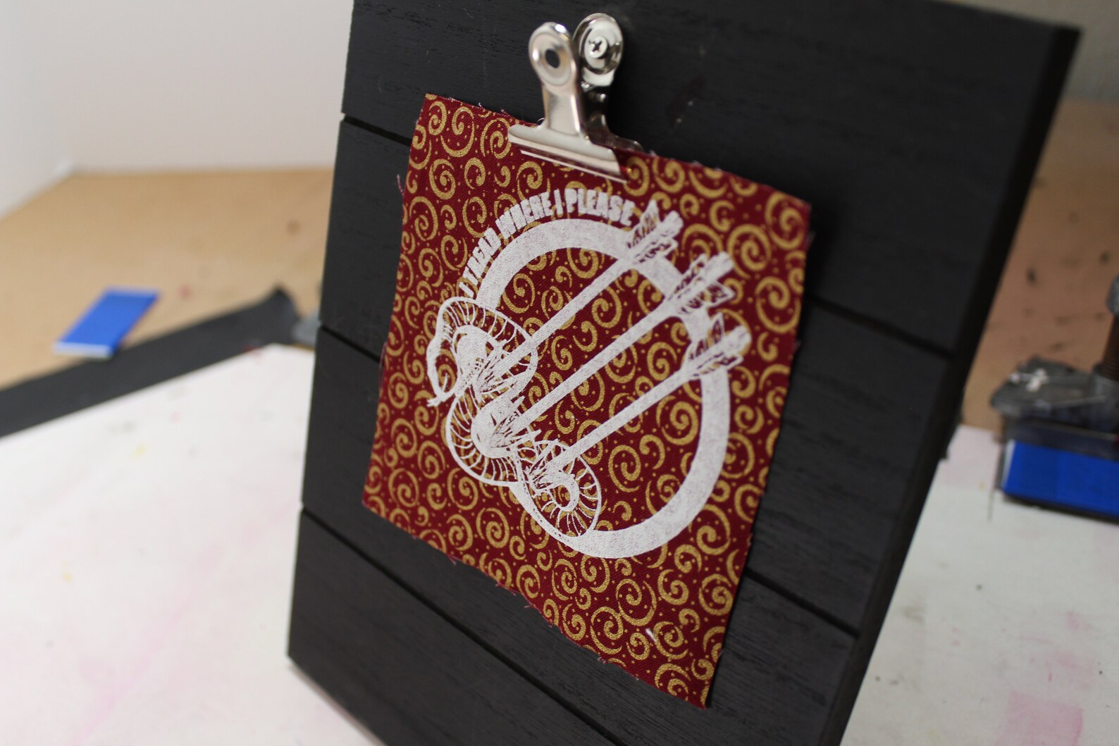 Anti-fascist tread Where I Please Punk Patch - Etsy