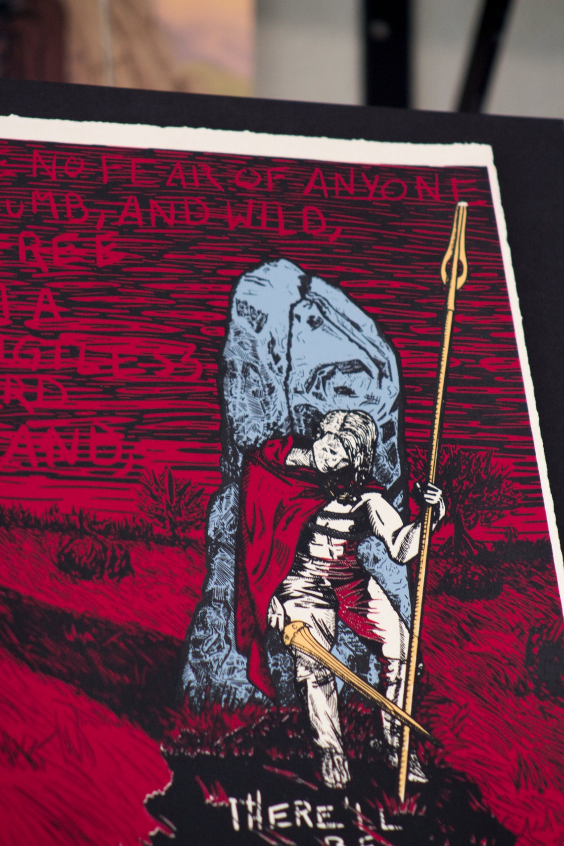 Death of Cúchulainn by the Mountain Goats Limited Art Print | Etsy