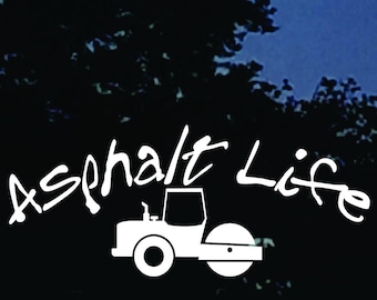 Asphalt Life Decal | Etsy Australia