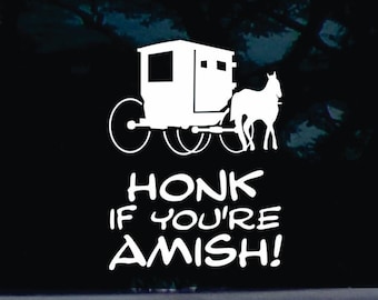 Vinyl Amish Buggy Decal - Etsy