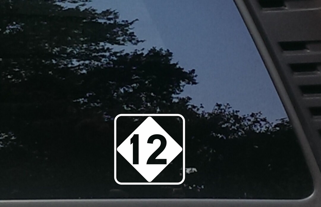 NC 12 - Plain HWY Sign! OBX Vacation Die Cut Vinyl Window Decal [a-1644 ...