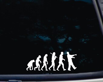 Evolution Decal - Etsy