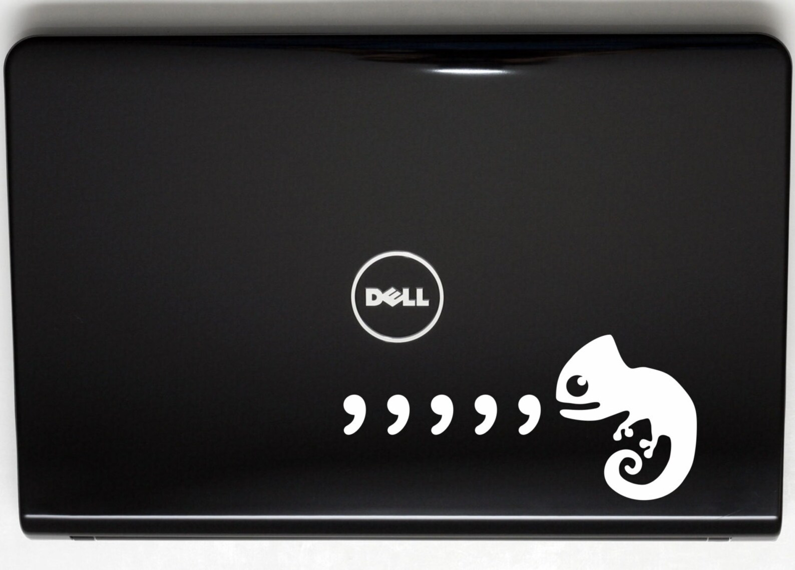 Comma Comma Comma Chameleon Funny Die Cut Vinyl Window - Etsy