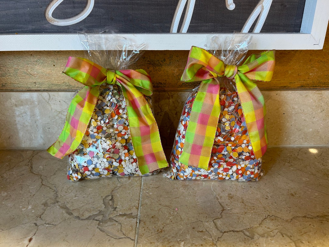 Easter Confetti Tablescaping Confetti Easter Party Decor Pastel ...