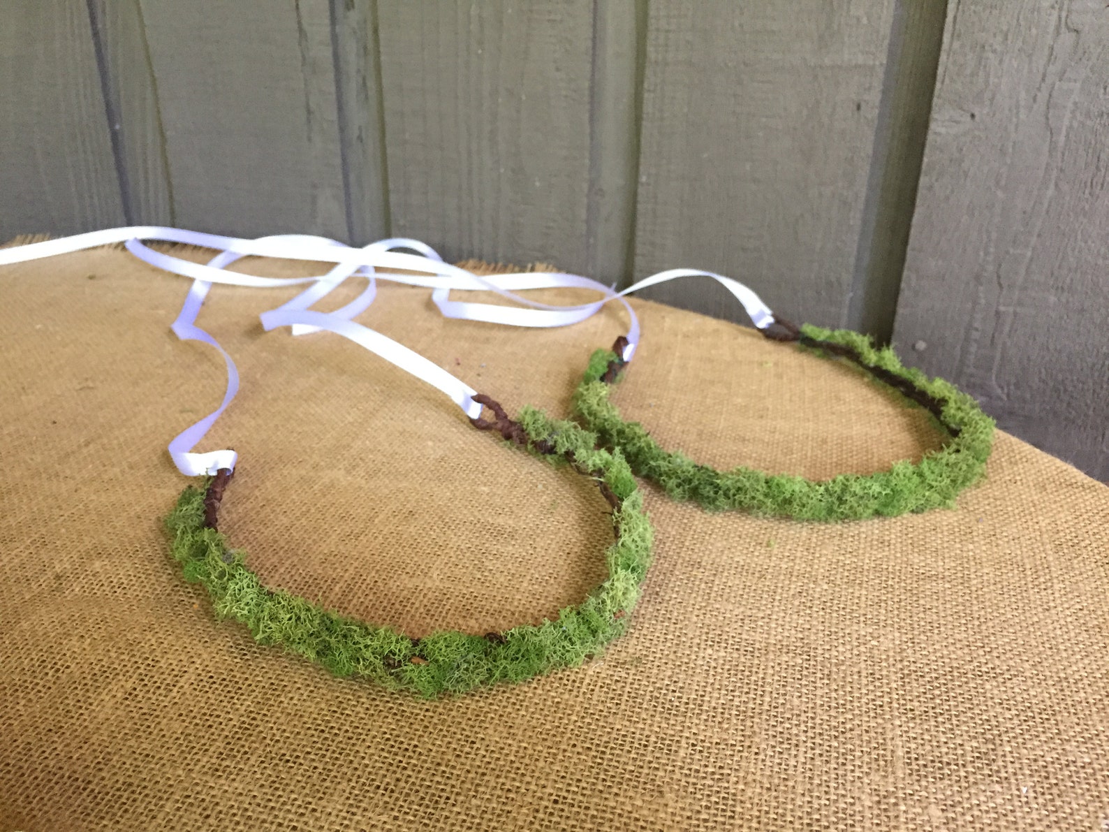 Moss Crown Wedding Moss Crown Wedding Crown Rustic Crown Woodland Crown ...