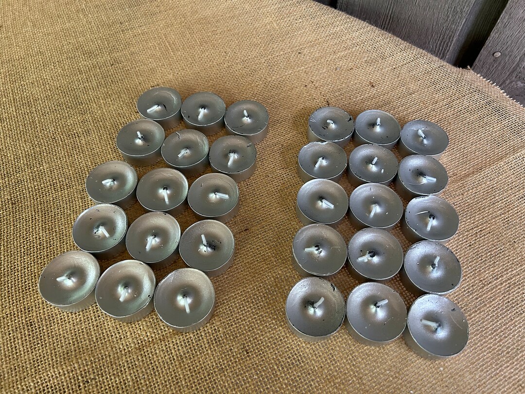 Silver Tea Lights - Etsy