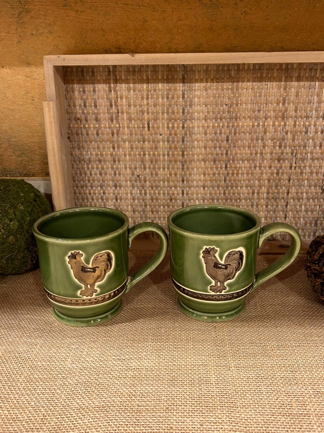 Vintage Rooster Mug Farmhouse Mug for Rooster Lover Collectible Vintage ...