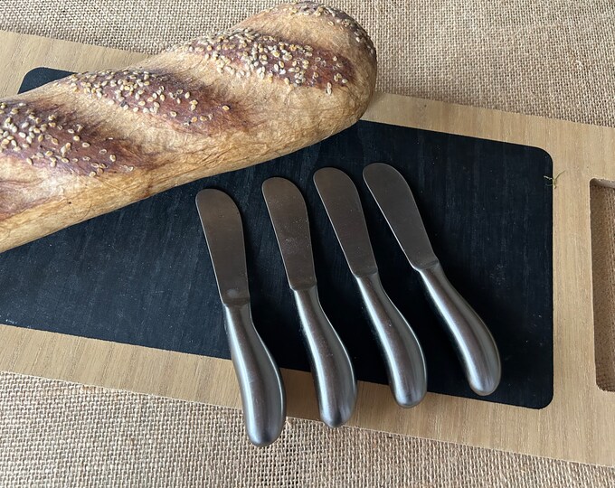 Set of Vintage Modern Butter Knives/ Butter Knives/ Appetizer Knives ...