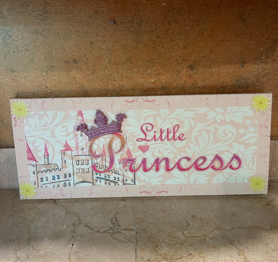Princess Sign for Nursery Girls Bedroom Decor Princess Decor Sign Gift ...