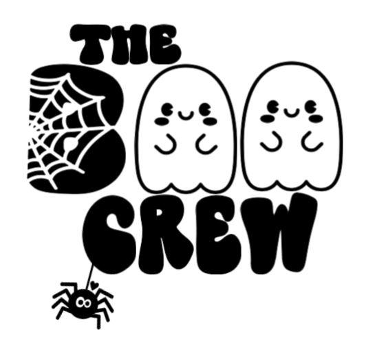 The Boo Crew SVG Instant Download - Etsy