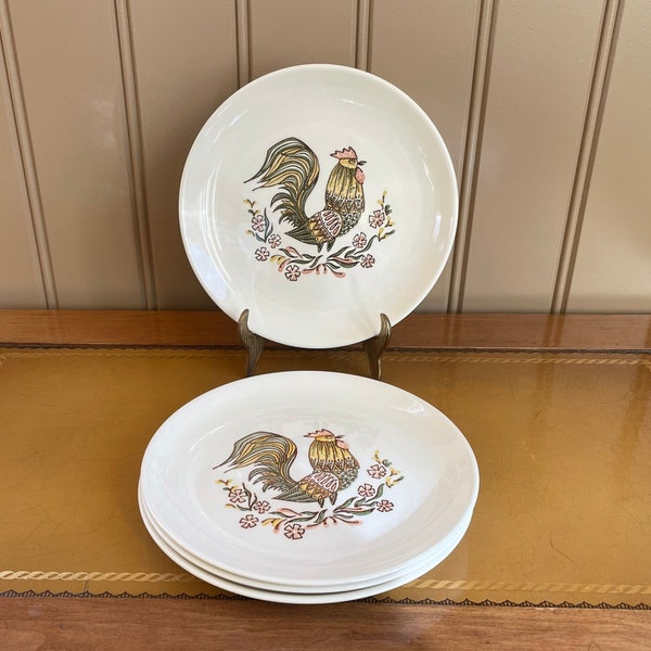 Rooster Plates - Etsy
