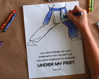 Children's Lenten Guide Coloring Pages Prayer Cards | Etsy