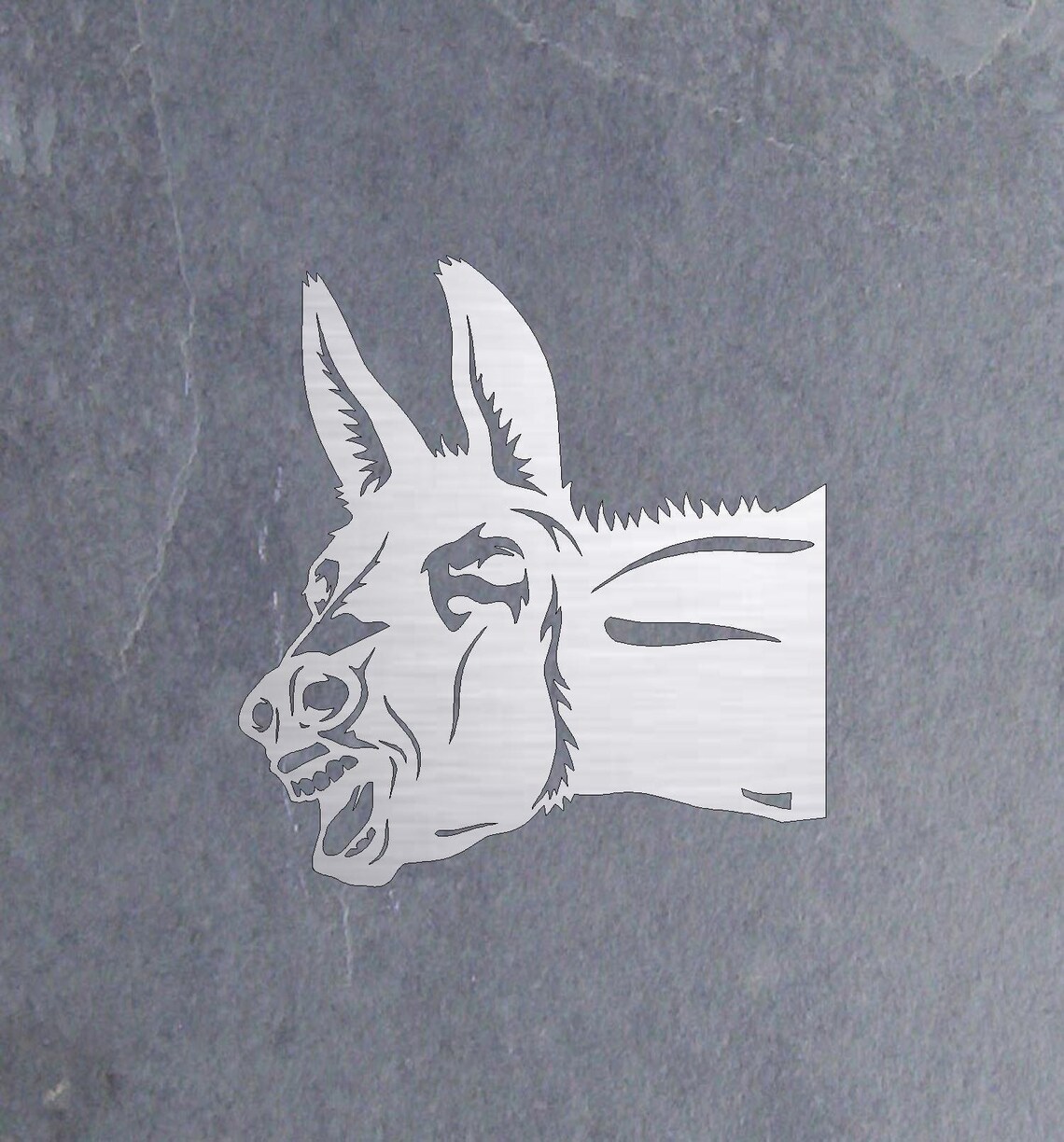 CORNER DONKEY DXF, Donkey Head Svg, Farm Animal Svg, Silhouette Dxf ...