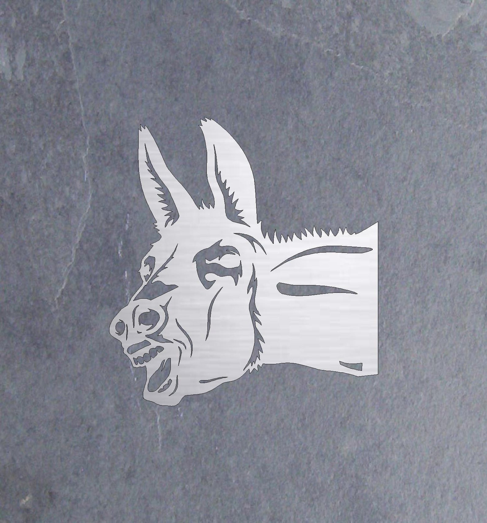 CORNER DONKEY DXF, Donkey Head Svg, Farm Animal Svg, Silhouette Dxf ...