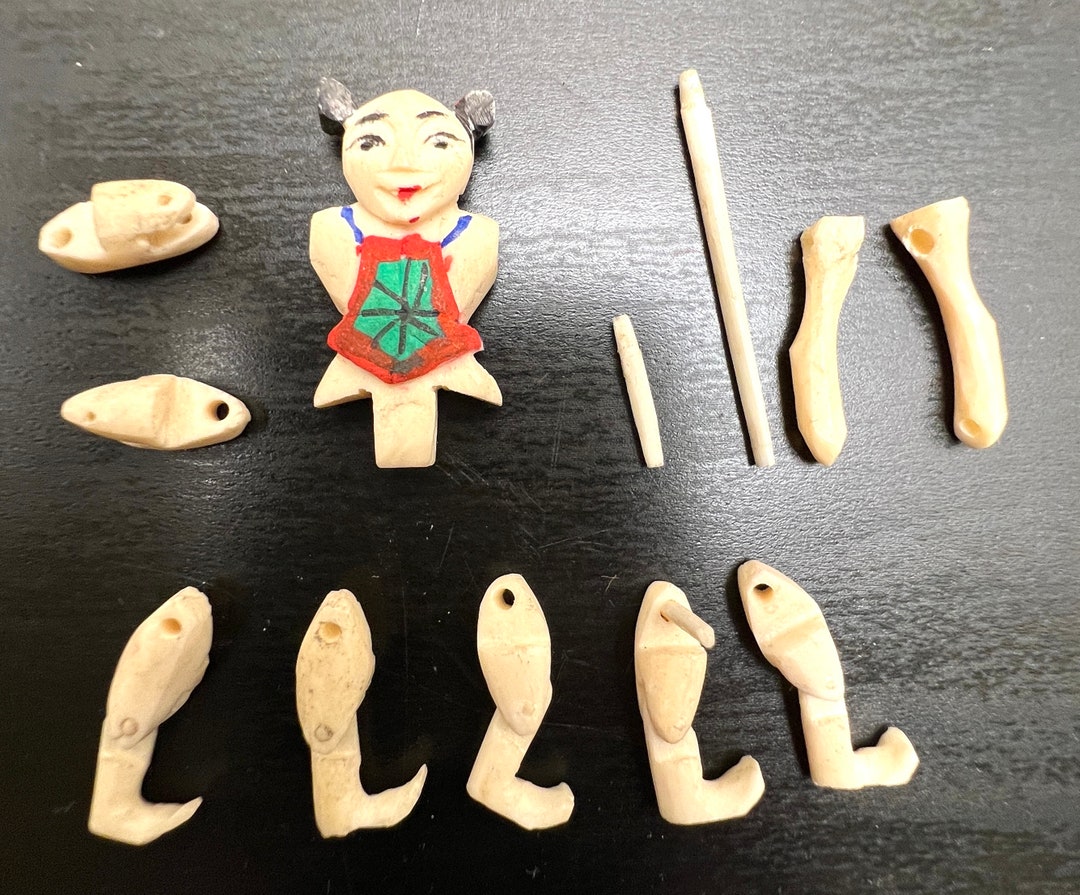 Vintage Articulated Samurai Toy Disassembled Tiny Toy Miniature Toy - Etsy