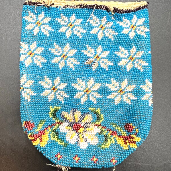 Antique Beaded Purse - Etsy