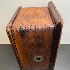 Antique Western Electric Oak Telephone Box, Made in USA, Oak Box to ...