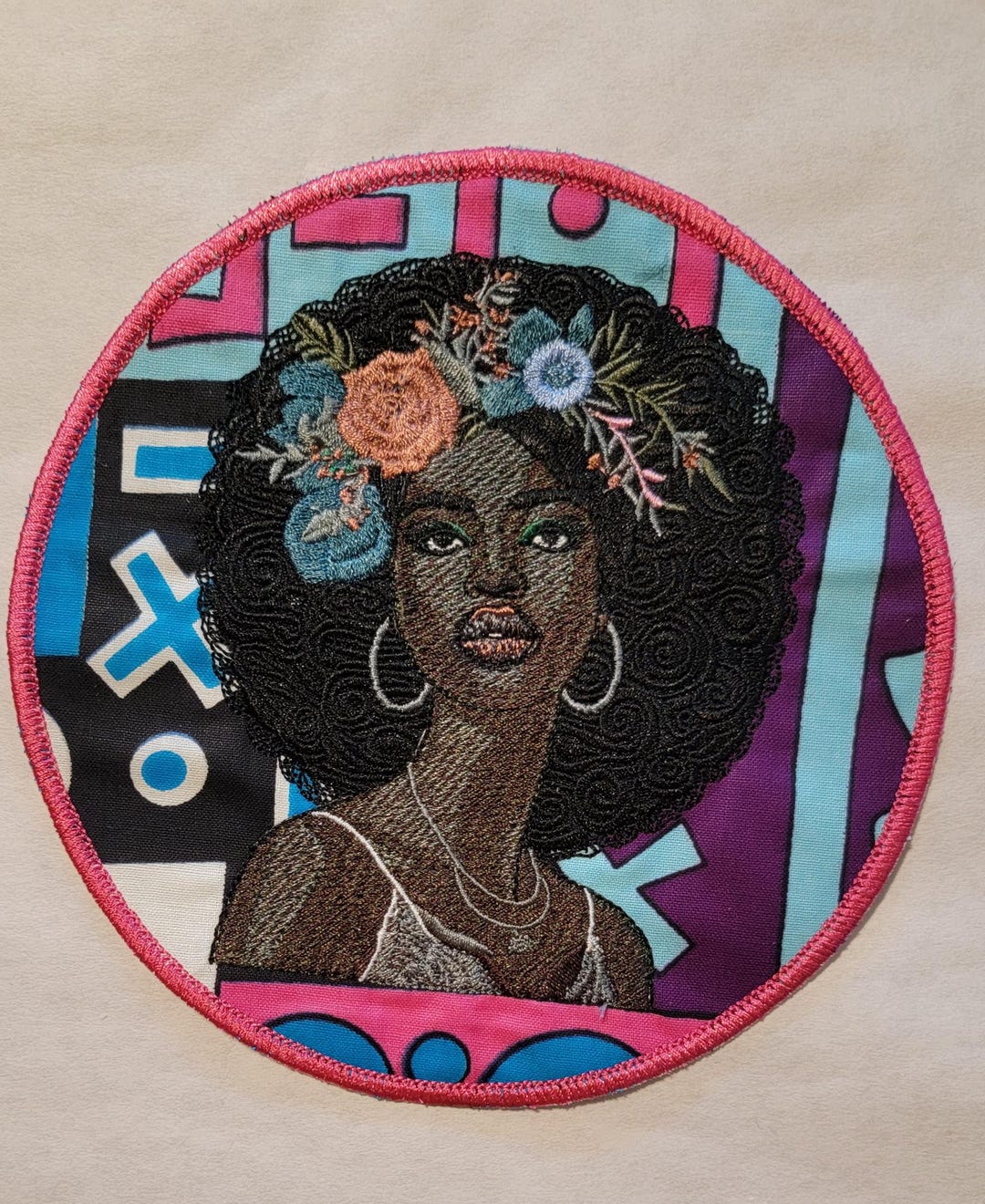 Black Girl Magic Stitched Out on a Patch. for the Culture Patch ...