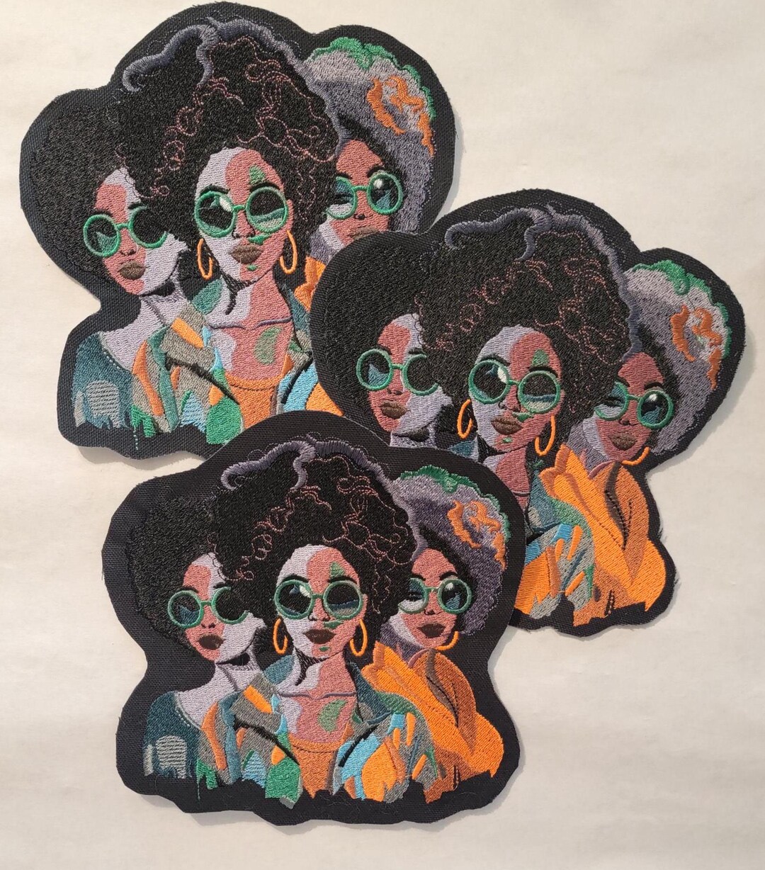 Black Sisters Patch, Iron-on Canvas Patch, Discontinued Canvas Patches ...