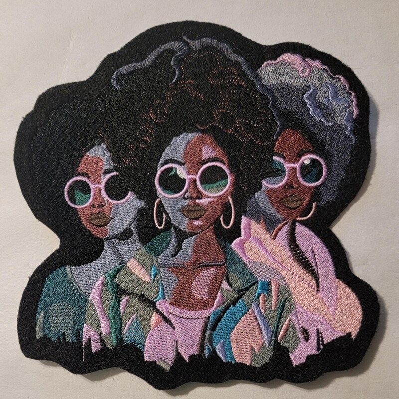 Black Woman Patch - Etsy
