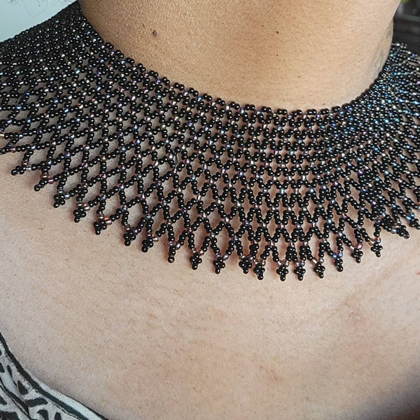 Netted Necklace - Etsy