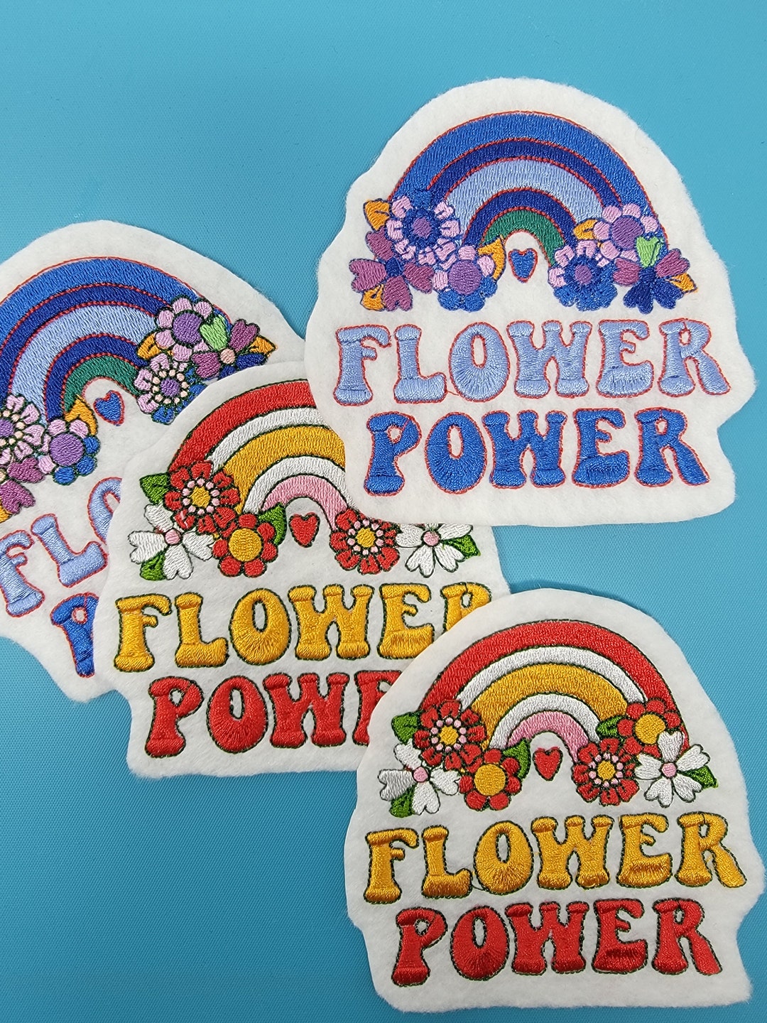 Flower Power Patch, 1960's, 1970's, Hippy or Flower Child Patches - Etsy