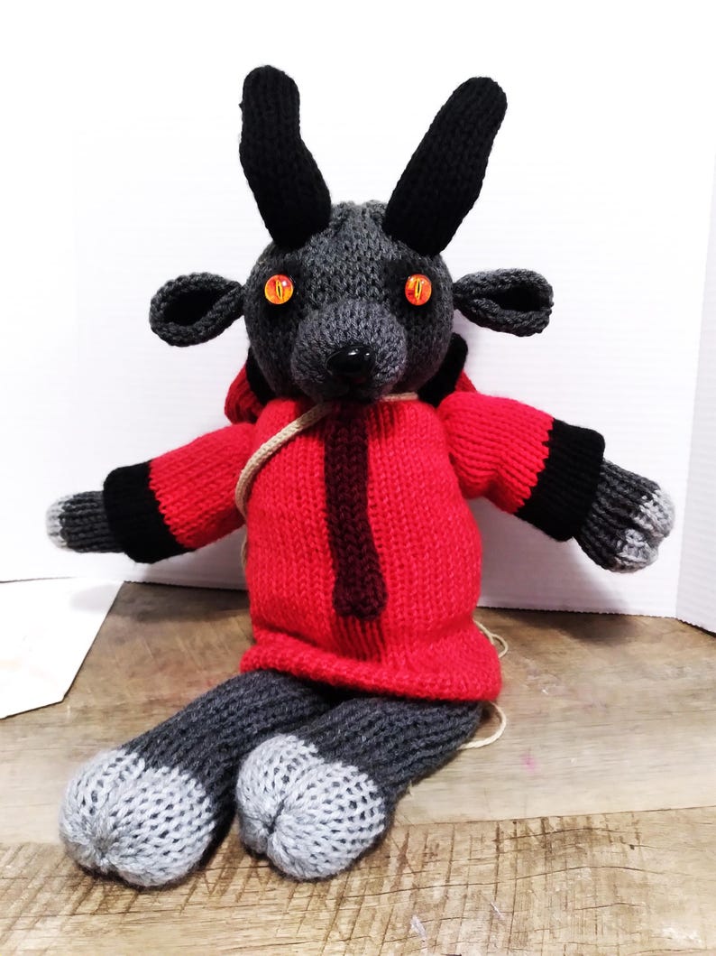 KRAMPUS DOLL Circular Knitting Machine PDF Pattern and Workshop ...