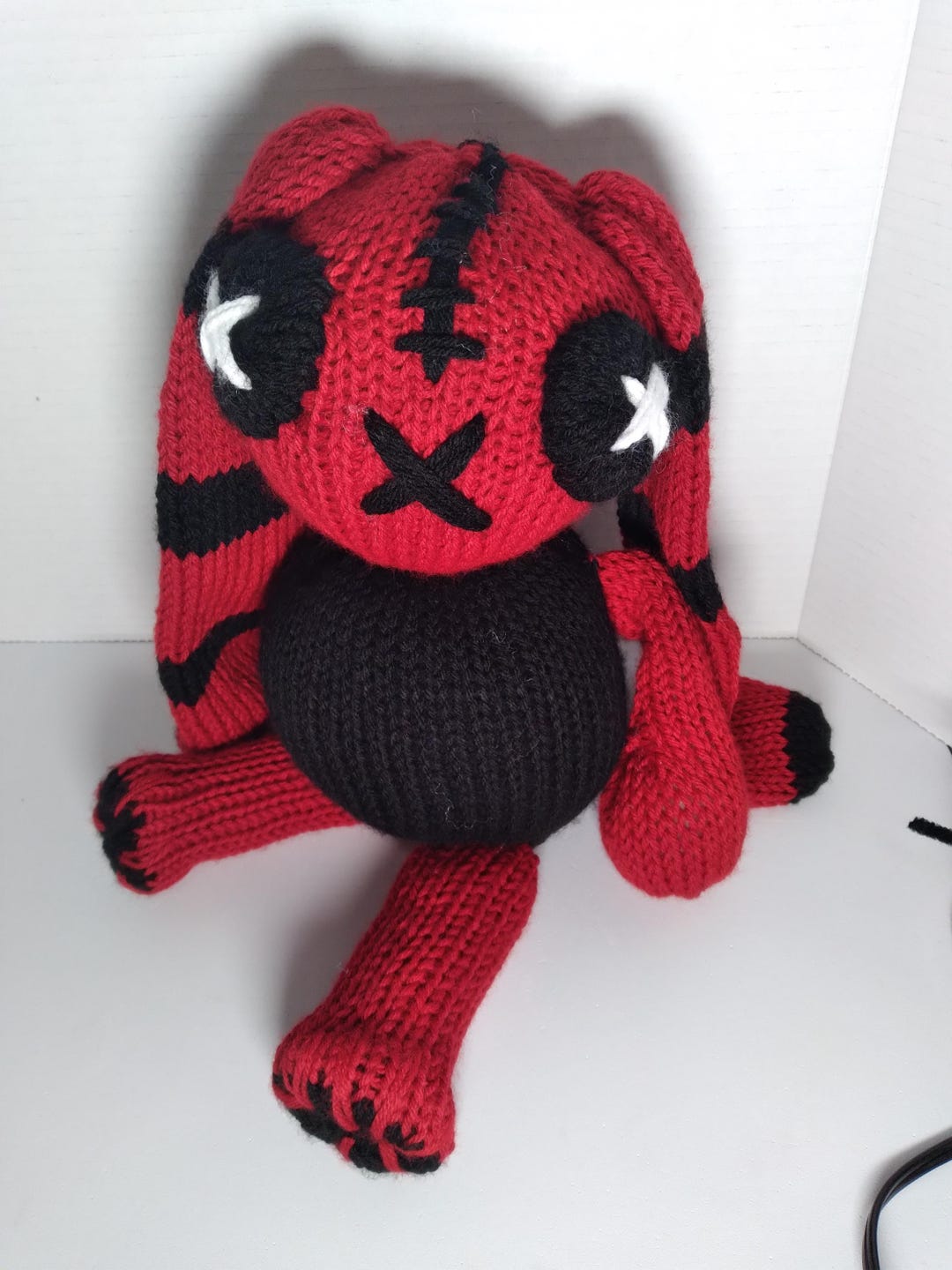 Creepy Voodoo Zombie Bunny- Circular Knitting Machine PDF Pattern ...