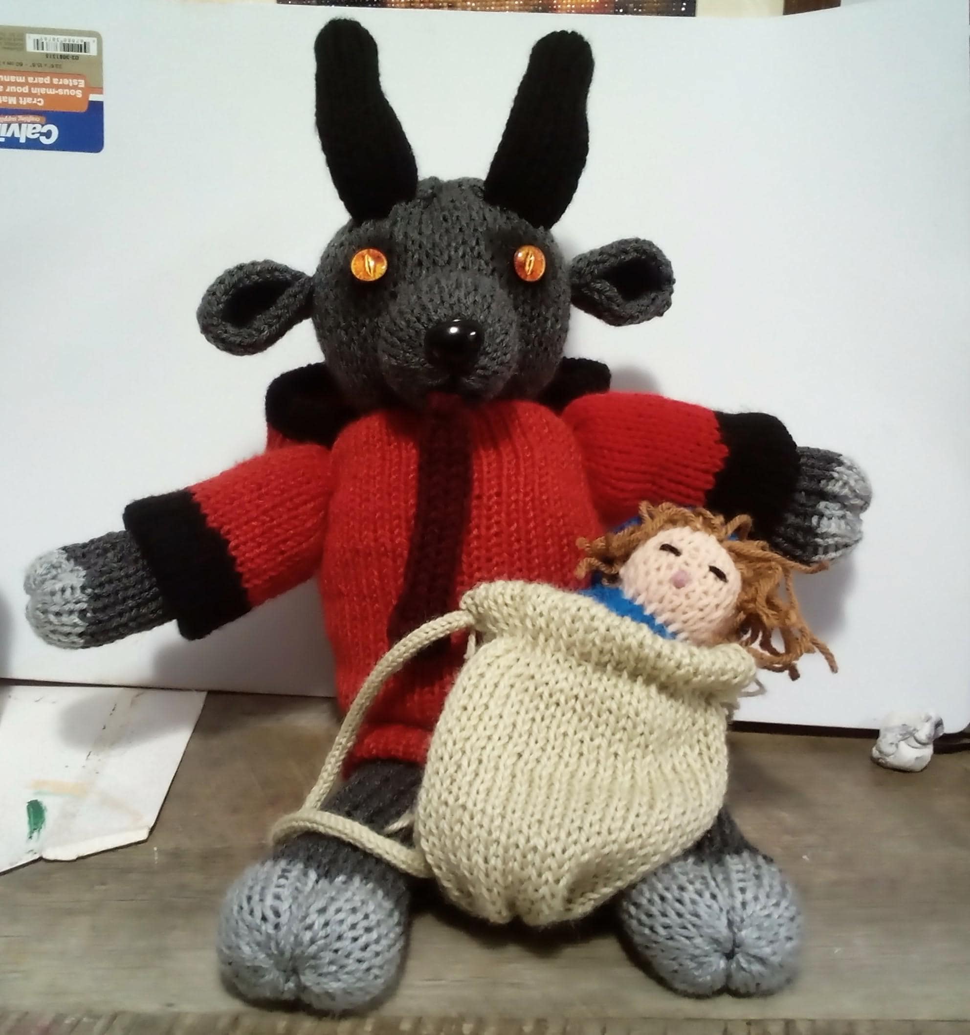 KRAMPUS DOLL Circular Knitting Machine PDF Pattern and Workshop ...
