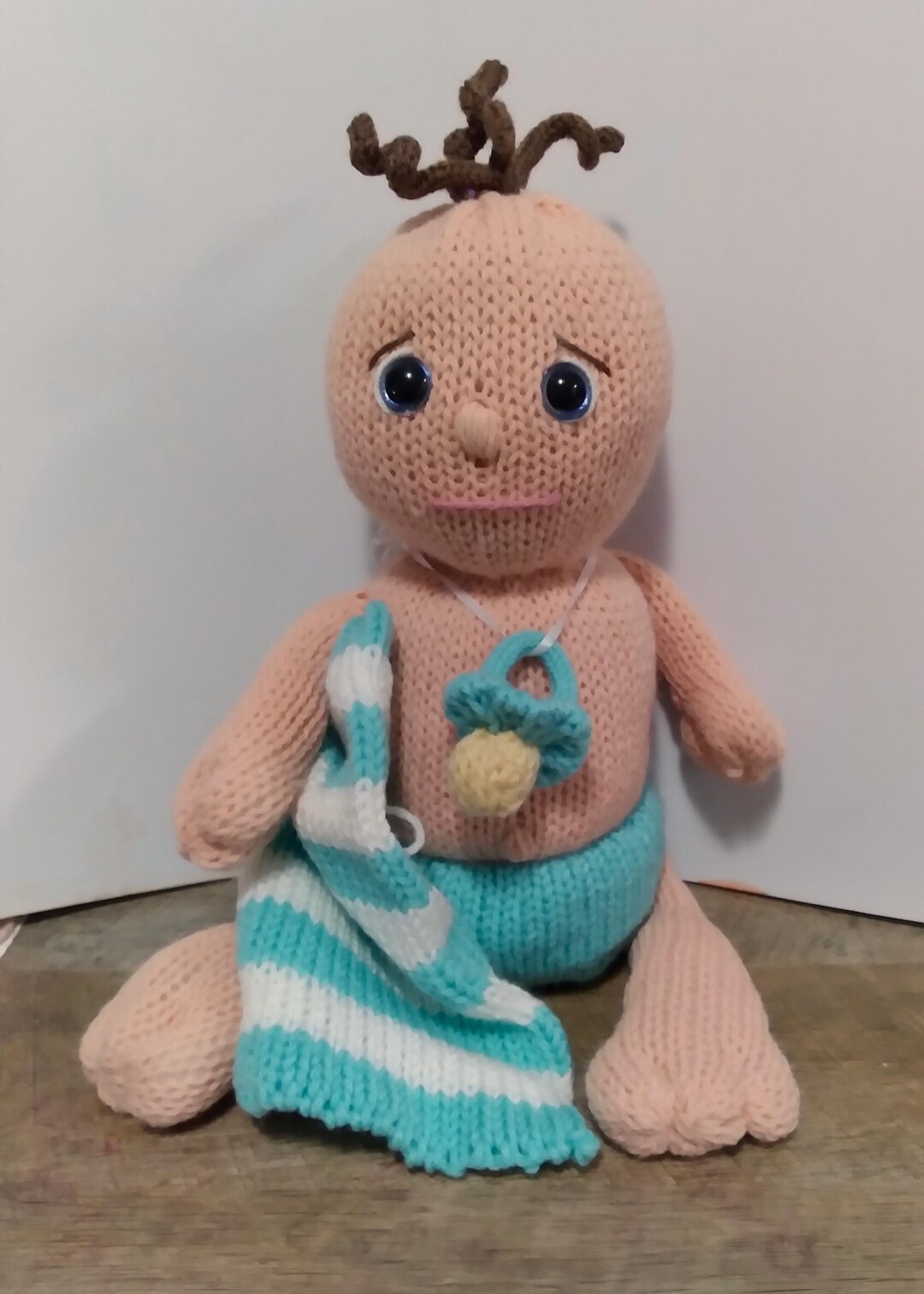 Adorable Baby Doll Circular Knitting Machine PDF Pattern With Full ...