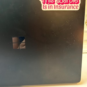 This Barbie is in Insurance Sticker - Etsy