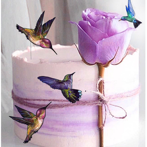 Bird Cake Toppers - Etsy