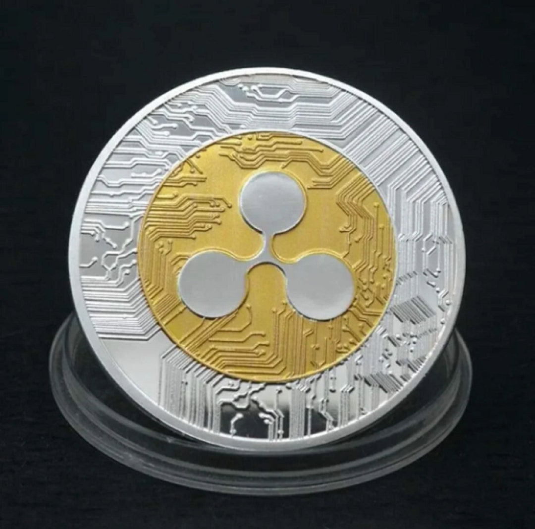 Ripple / XRP One Ounce Novelty Collector’s Coin in Protective Plastic ...