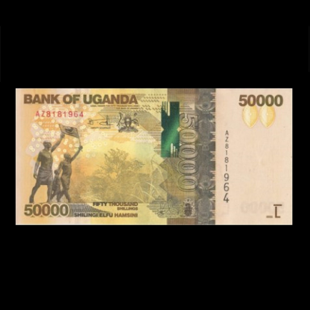 Uganda 50,000 Shilling UNC Currency Banknotes, P-54 1 Pc 50K UGX - Etsy