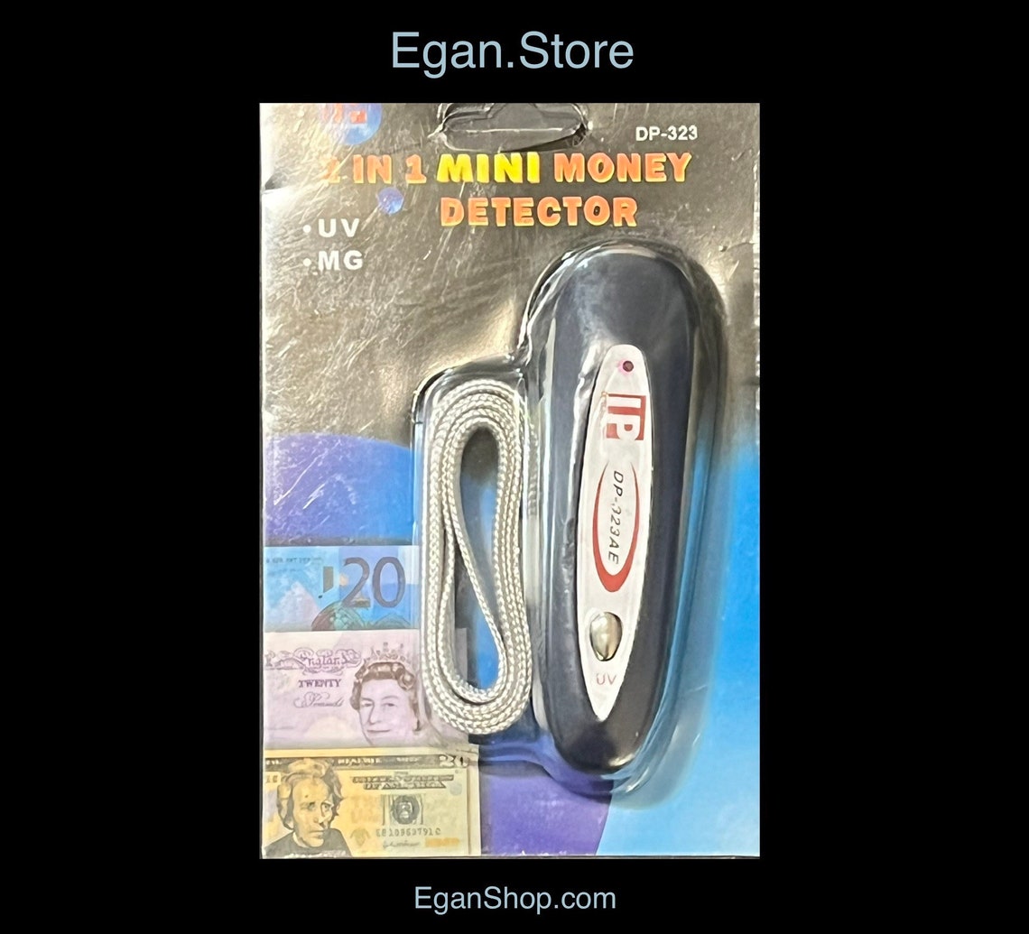2-in-1 Mini Money Detector Identifies Counterfeit fake - Etsy