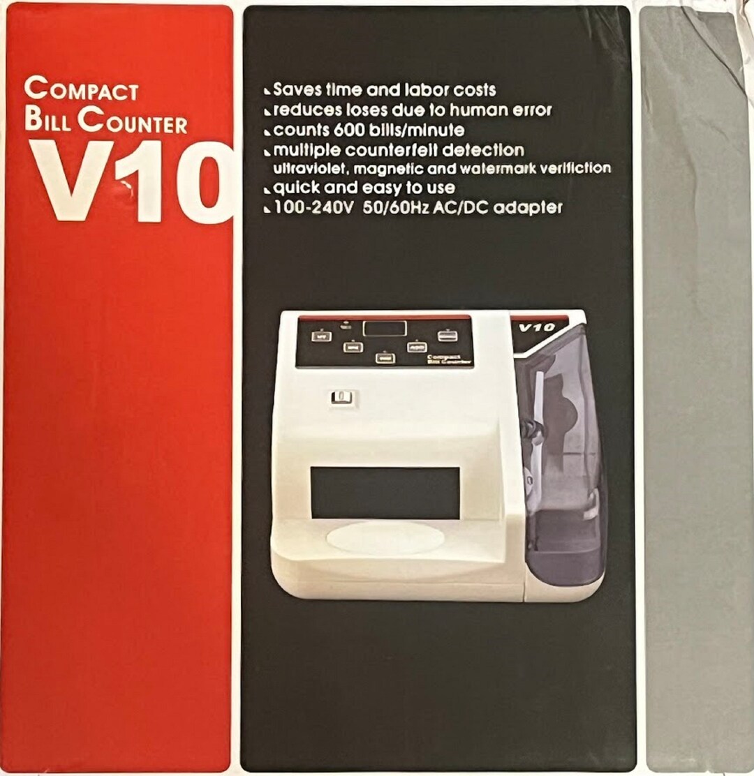 Counterfeit Currency Detection Machine And Money Counter Works On Us And Most International