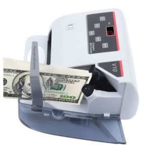 Counterfeit Currency Detection Machine & Money Counter Works on US and ...