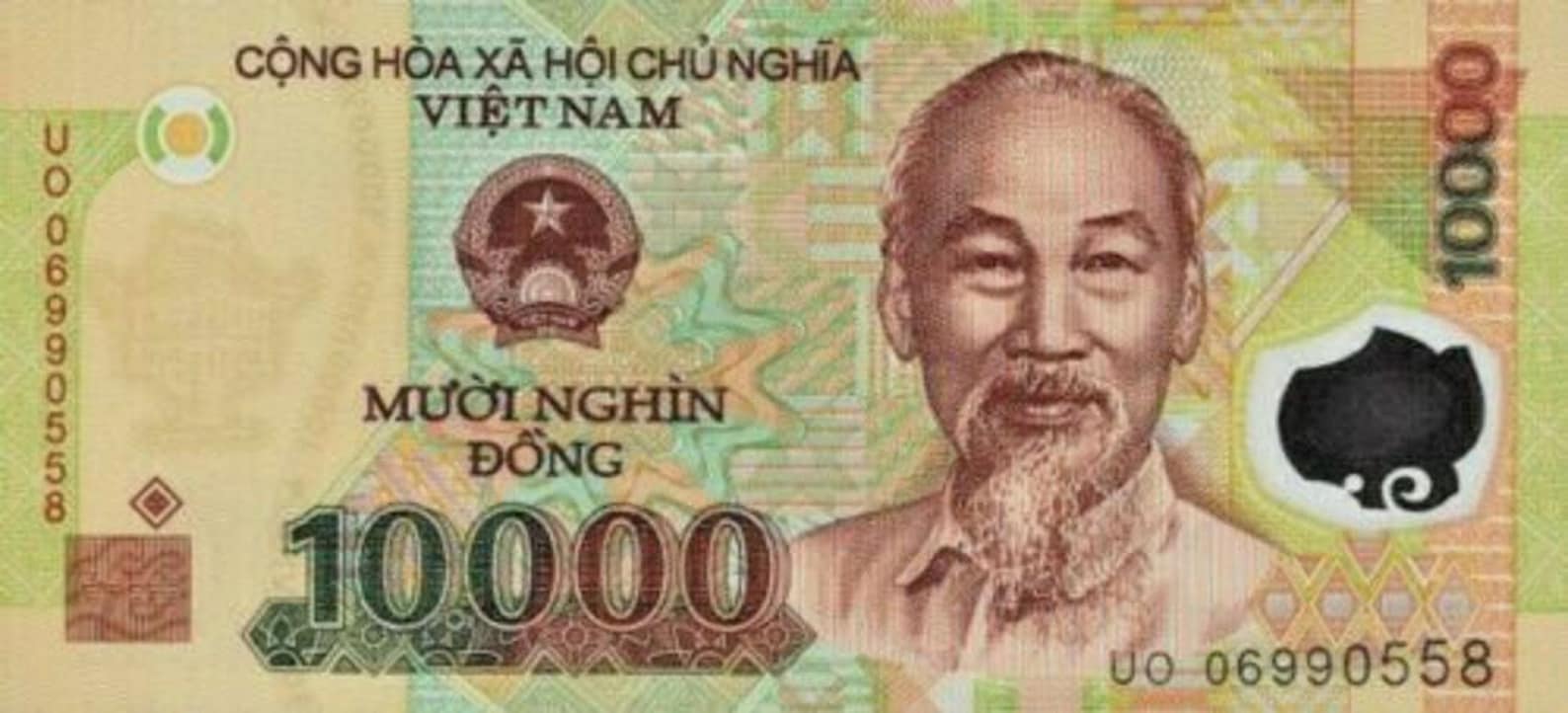10 X 10000 Vietnamese Dong UNC Polymer Banknotes 100000 | Etsy