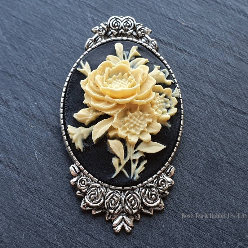Ivory Cameo - Etsy