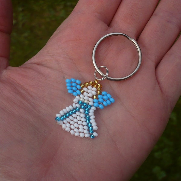 Angel Keyring - Etsy