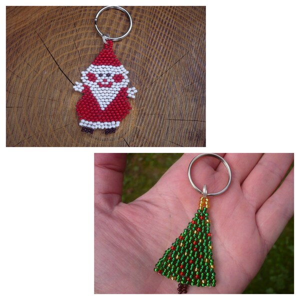 Tree Keychain - Etsy