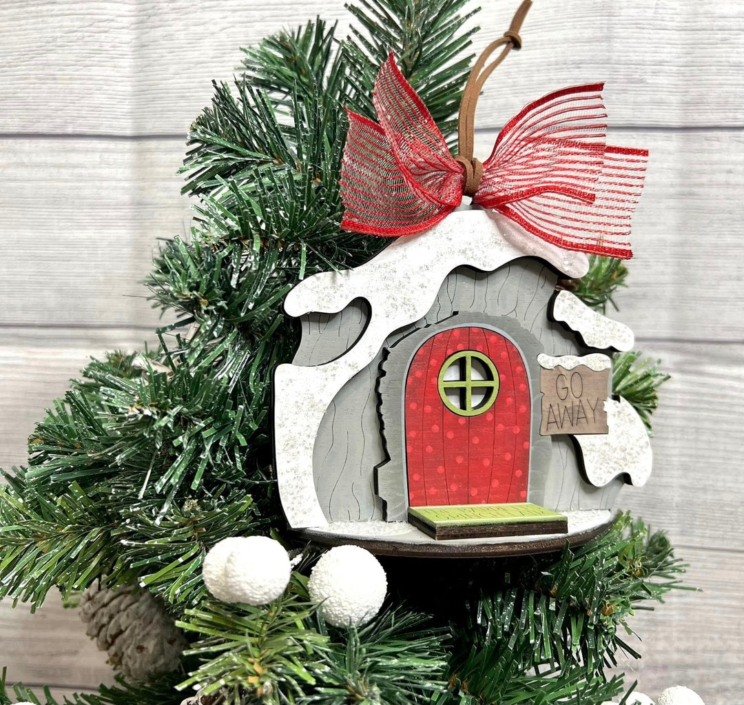 Personalized Christmas Ornament - Grinch Christmas Ornament - Mount ...
