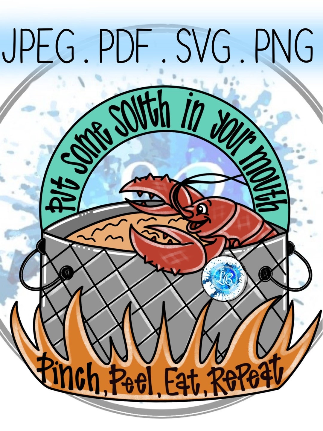 Crawfish Door Hanger Template - Crawfish Files - Crawfish Designs - Etsy