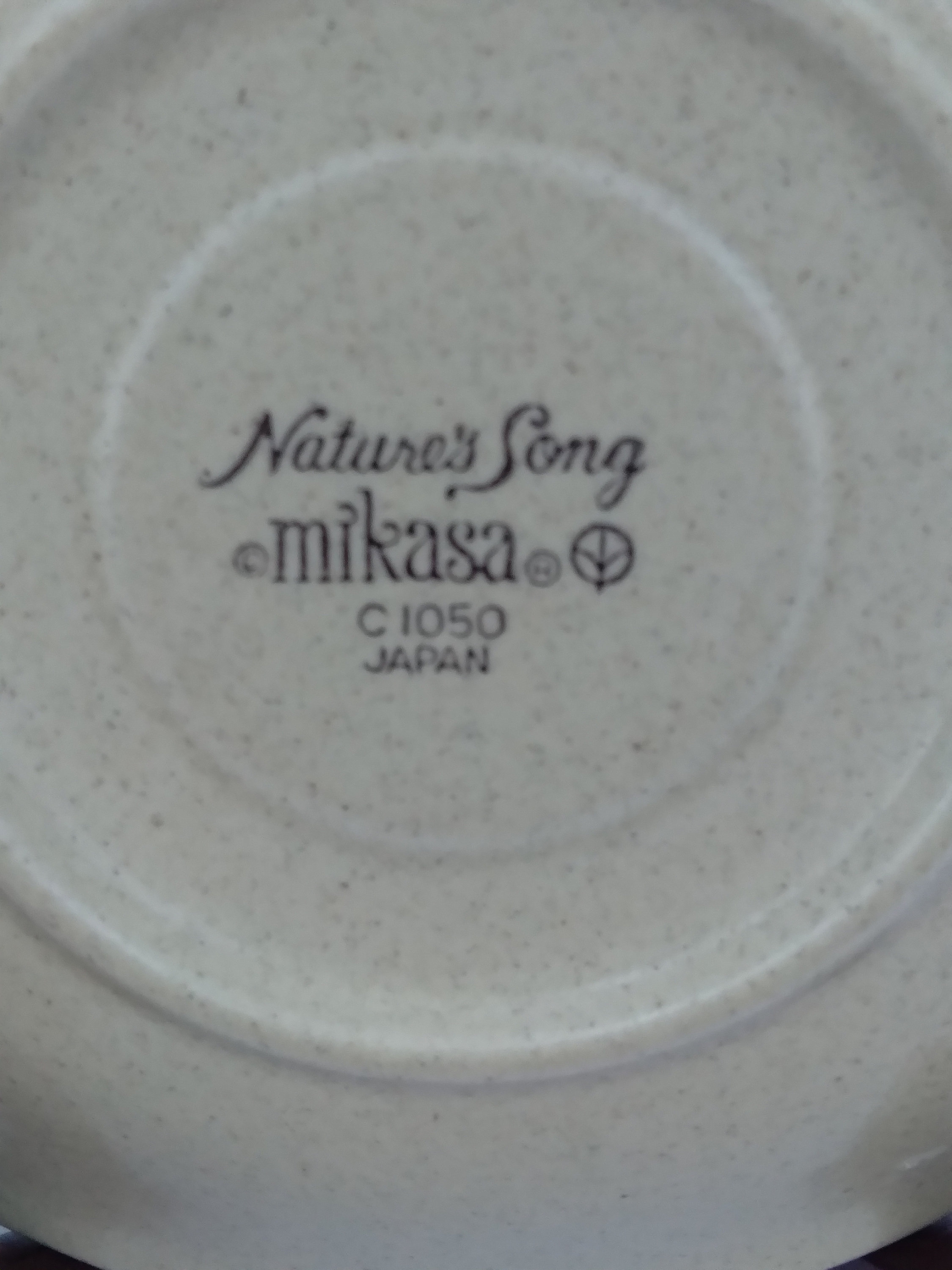 Vintage Mid Century Modern Mikasa Nature's Song Golden Lava Glaze Cups ...